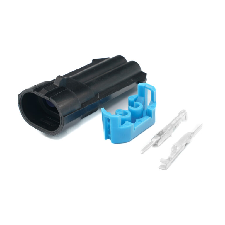 Delphi 2-pins male connector John Deere - Ledhandel24.nl